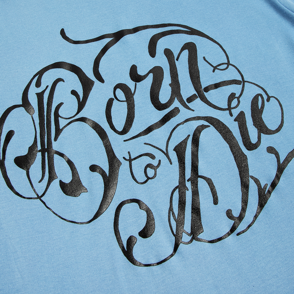 Blue Cropped T Shirt Born To Die Official Lana Del Rey Store
