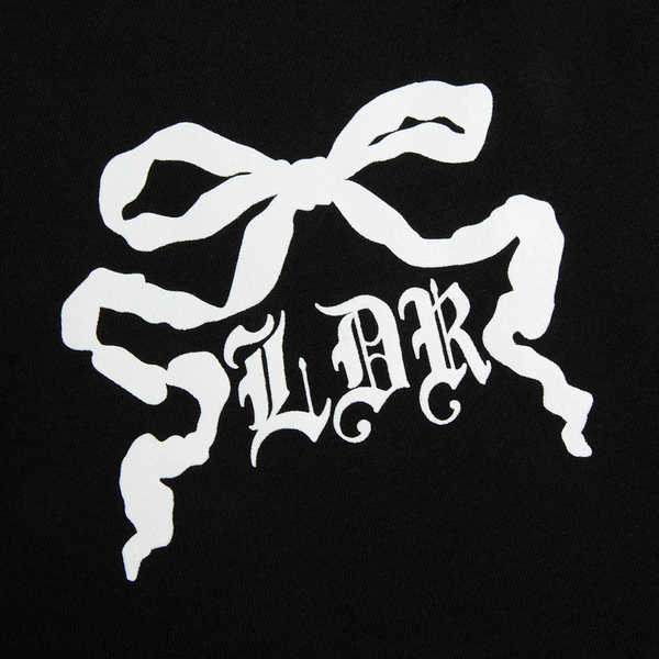 Black Tank Top With LDR Ribbon - Official Lana Del Rey Store