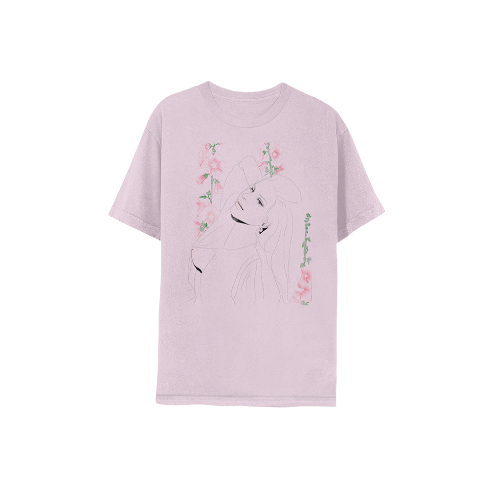 Lilac T Shirt Official Lana Del Rey Store
